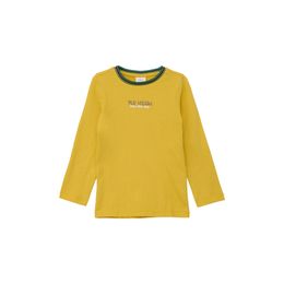 s.Oliver Shirt Jungen Gr&ouml;&szlig;e 116 senf / tanne / wei&szlig;