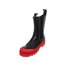 Jeffrey Campbell Stiefel 'Womens Trecking Black / Red Boots' Damen Gr&ouml;&szlig;e 40 schwarz