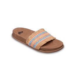 Roxy Pantolette 'Syenna 2' Damen Gr&ouml;&szlig;e 38 hellblau / hellbraun / lavendel / altrosa
