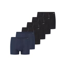 Schiesser Boxershorts 'Cotton Essentials' Herren Gr&ouml;&szlig;e XL schwarzmeliert