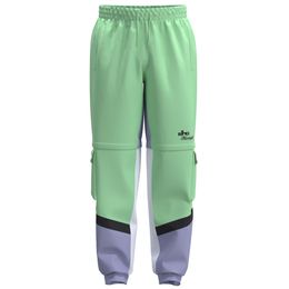 Elho Hose Herren Gr&ouml;&szlig;e 34 mint / flieder / schwarz / wei&szlig;