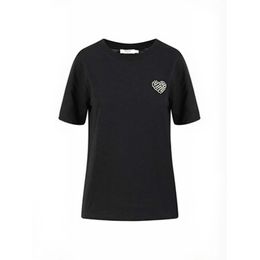 coster copenhagen T-shirt ' Beaded ' Damen Gr&ouml;&szlig;e XXL schwarz
