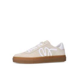 Manfield Sneaker Damen Gr&ouml;&szlig;e 38 sand / wei&szlig; Sommerschuhe