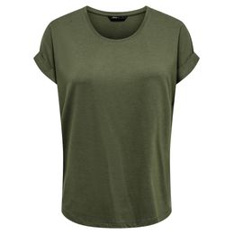 Only Shirt 'Moster Short Sleeve O-Neck Top Jersey' Damen Gr&ouml;&szlig;e S oliv
