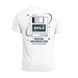Neverless Shirt 'Digital Archaeology' Herren Gr&ouml;&szlig;e XS wei&szlig;