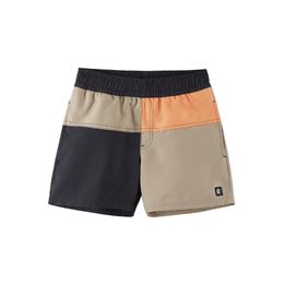 Reima Badeshorts ' Palmu ' Jungen Gr&ouml;&szlig;e 128 dunkelgrau / schwarz