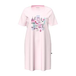 Ulla Popken Nightgown female size XXL/XXXL Light blue / Lavender / Pastel pink / Light pink