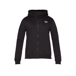 Reebok Athletic Zip-Up Hoodie 'COLTON' male size M Black / White