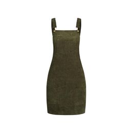 Cupshe Sommerkleid 'Button-Strap Overall' Damen Gr&ouml;&szlig;e 38 gr&uuml;n