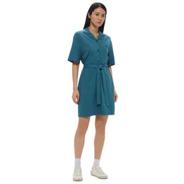 Lacoste - Hemdblusenkleid f&uuml;r Damen, Baumwolle Leinen (Gr&uuml;n)