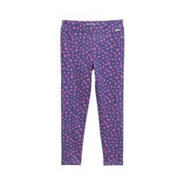 Tom Tailor Leggings girl size 116 Dark blue / Pink