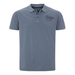 Jan Vanderstorm Poloshirt 'Brorte' Herren Gr&ouml;&szlig;e 7XL marine / saphir