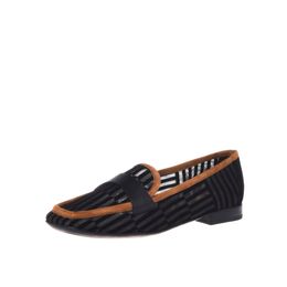 Baldinini Slipper Damen Gr&ouml;&szlig;e 39.5 braun / schwarz Sommerschuhe