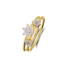 Lucardi Ring 'Stern' female size 53 Gold