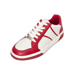 Steve Madden Sneaker low 'W' Axis-SM Red Multi Sandals' Damen Gr&ouml;&szlig;e 37 wei&szlig; Sommerschuhe