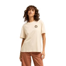 Billabong T-shirt 'Always Looking' Damen Gr&ouml;&szlig;e M creme / schwarz