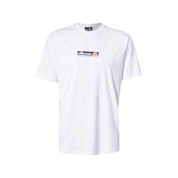 ELLESSE Shirt 'Corboba' male size S Orange / Red / Black / White