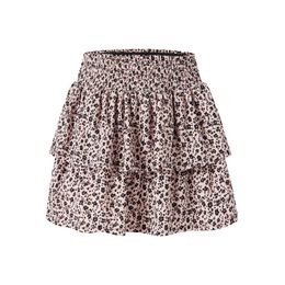 Name It Rock M&auml;dchen Gr&ouml;&szlig;e 134 orange / rosa / schwarz