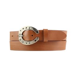 Beltinger G&uuml;rtel 'Campobassoe' Damen Gr&ouml;&szlig;e 85 camel