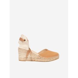 Alhamas Sandals 'Alpargata Cu&ntilde;a 7 cm' female size 36 Camel