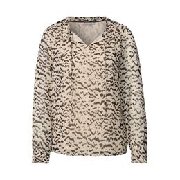 Street One Bluse Damen Gr&ouml;&szlig;e L beige / braun