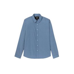 Le Temps Des Cerises Button Up Shirt male size XXXL Blue