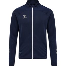 Hummel Sportsweatjacke 'Lead' Herren Gr&ouml;&szlig;e XXXL navy / wei&szlig;