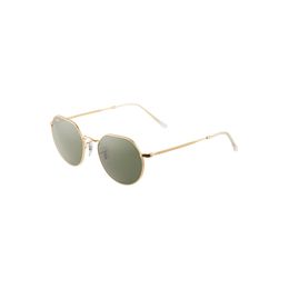 Ray-Ban Sonnenbrille '0RB3565' Herren Gr&ouml;&szlig;e 53 gold / gr&uuml;n