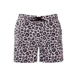 Frozen Cape Badeshorts RIBERA mit integrierter Kompressionsshort Herren Gr&ouml;&szlig;e XXL beige