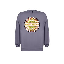 The Beatles Sweatshirt 'Beatles lonely Hearts Club Sweatshirt Sweatshirt' Herren Gr&ouml;&szlig;e S grau
