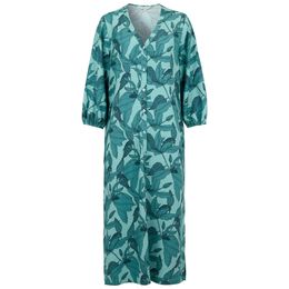 Cellbes Of Sweden Gewebtes Kleid mit Taschen Damen Gr&ouml;&szlig;e 54/56 t&uuml;rkis / dunkelblau Sommerkleid