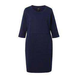 Ulla Popken Kleid Damen Gr&ouml;&szlig;e 62/64 marine Sommerkleid