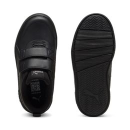 Puma Sneaker 'Courtflex V3' Jungen Gr&ouml;&szlig;e 31 dunkelgrau / schwarz