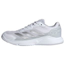 adidas Performance Sportschuh 'Courtquick Padel' Damen Gr&ouml;&szlig;e 42.5/43 grau / silbergrau / wei&szlig;