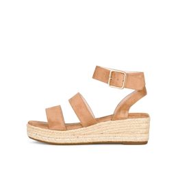 POSH by Poelman Strap Sandals 'June' female size 38 Beige