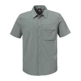 Sch&ouml;ffel Sch&ouml;ffel Athletic Button Up Shirt 'Dooser' male size S Grey