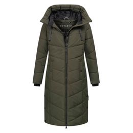 Navahoo Navahoo Schmatzibaer lange Damen Winter Steppjacke N009 ' ' Damen Gr&ouml;&szlig;e L oliv