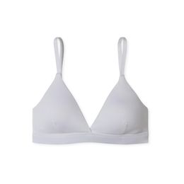 Schiesser B&uuml;gelloser BH ' Pure Rib ' Damen Gr&ouml;&szlig;e 75 wei&szlig;