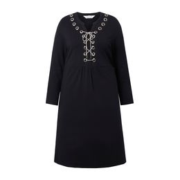 Miamoda Kleid Damen Gr&ouml;&szlig;e 46 schwarz Sommerkleid