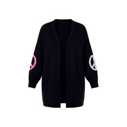 Angel of Style Knit Cardigan female size XL/XXL Pink / Black / White