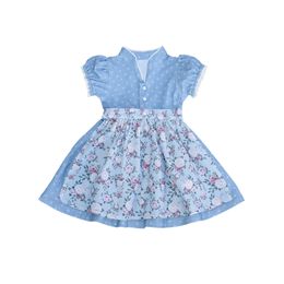Mogo Kleid 'Madrisa' M&auml;dchen Gr&ouml;&szlig;e 80/86 blau