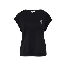 s.Oliver T-Shirt Damen Gr&ouml;&szlig;e XL schwarz / silber / wei&szlig;