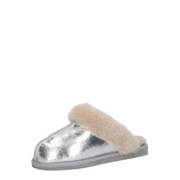 Shepherd Hausschuh 'Jessica' Damen Gr&ouml;&szlig;e 42 silber