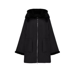 CESARE GASPARI Winter Coat female size S Black