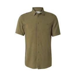Blend Button Up Shirt male size M Olive