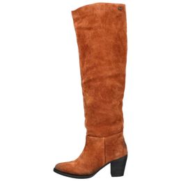 Lazamani Stiefel Damen Gr&ouml;&szlig;e 37 ocker / schwarz