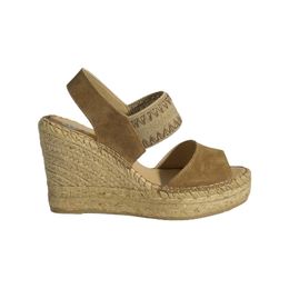 Desa Espadrilles 'Keil-Espadrilles' Damen Gr&ouml;&szlig;e 40 beige Sommerschuhe