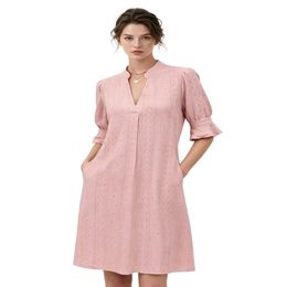 Yesfashion Kleid Damen Gr&ouml;&szlig;e 38 pink Sommerkleid