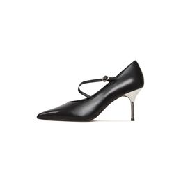 CESARE GASPARI Pumps Damen Gr&ouml;&szlig;e 37 schwarz