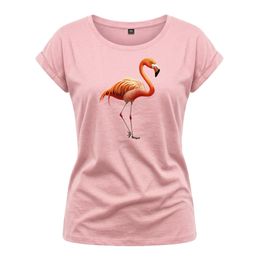 MAKAYA Shirt 'Flamingo' female size L Pink